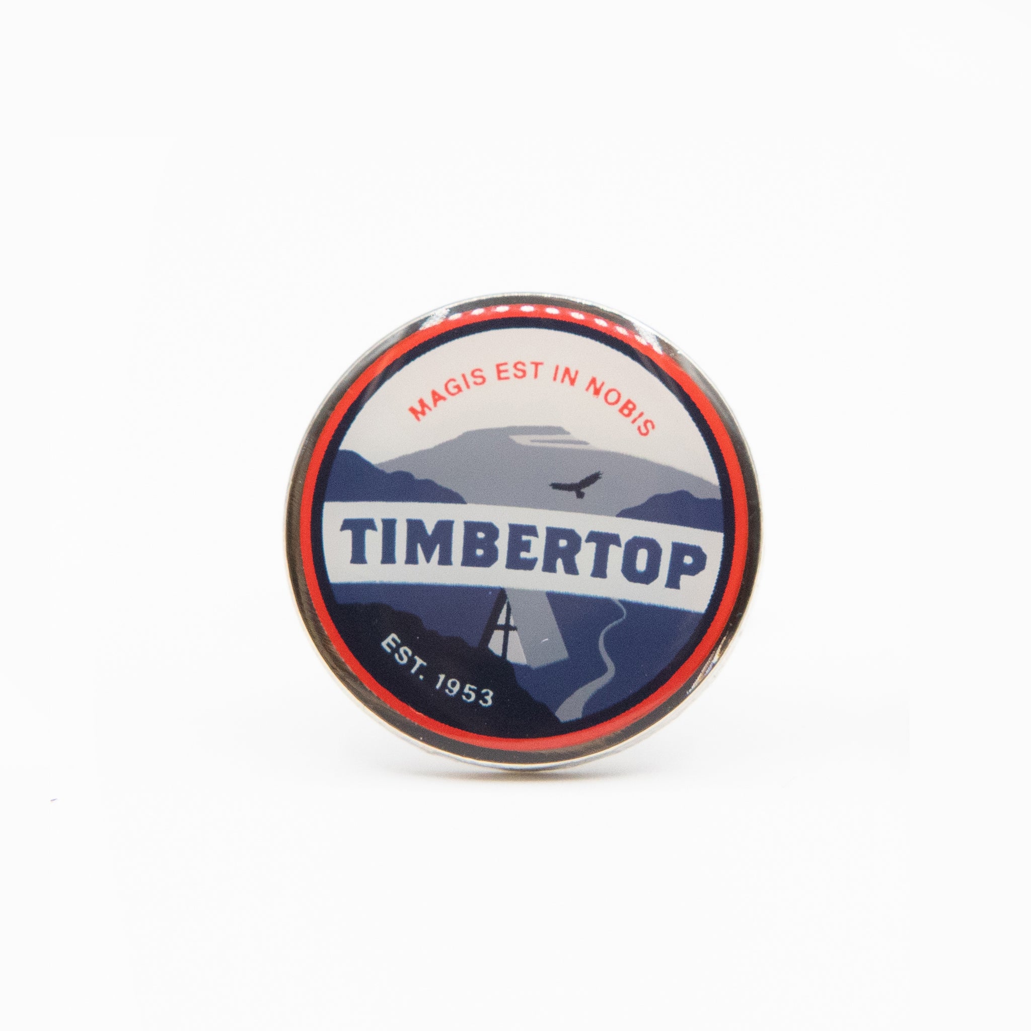 Timbertop Metal Badge – Geelong Grammar Merchandise